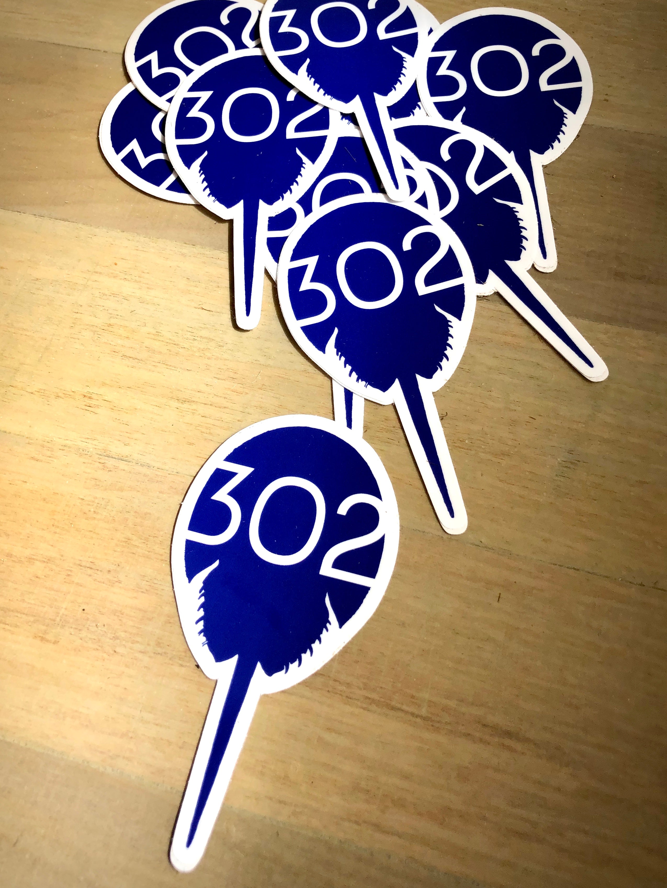 2 - 302 Decal – 302 Horseshoe Crab