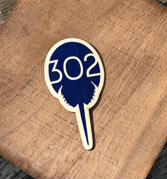 Wood Sticker – 302 Horseshoe Crab
